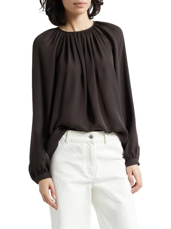 NILI LOTAN Nili Lotan Saint Tropez Silk Top